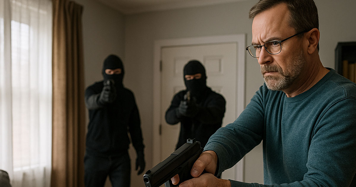 Home Invasion Target Holds Off Three Suspects with Firearm, Shoots One Dead